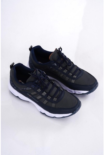 Erkek Lacivert Günlük Sneaker Spor Ayakkabı 01