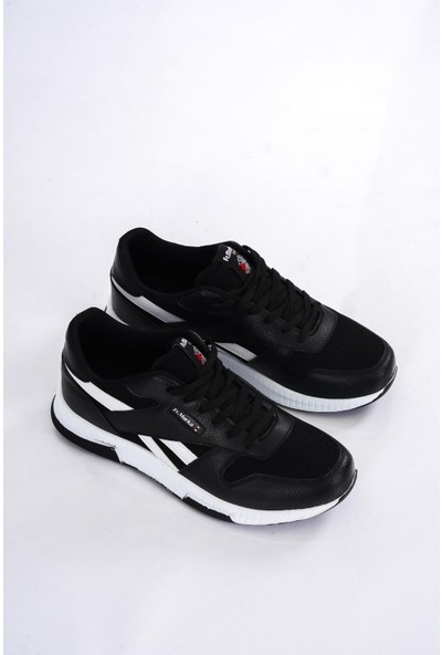 Erkek Siyah Sneaker Günlük Yürüyüş Spor Ayakkabısı 7280 Erkek Siyah Sneaker Günlük Yürüyüş Spor Ayakkabısı 7280