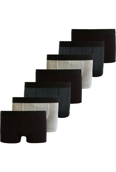 Pacman Erkek Boxer 7'li Koyu Renkli Set Pacman Erkek Boxer 7'li Koyu Renkli Set