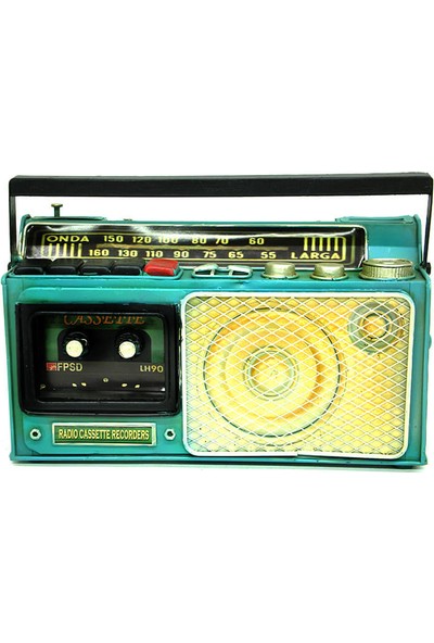 Dekoratif Metal Radyo Kumbara Dekoratif Metal Radyo Kumbara