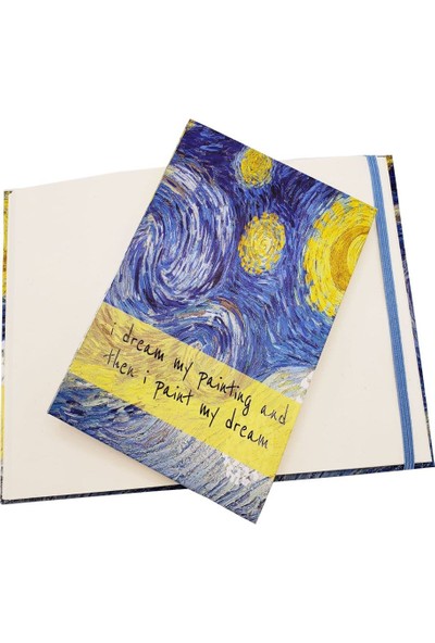 Kobal Van Gogh Sanat Eseri Tasarım Defter Kobal Van Gogh Sanat Eseri Tasarım Defter