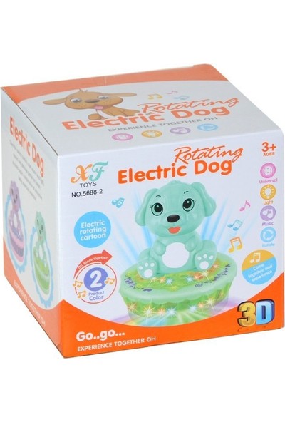 5688-1/2 Dönen Elektrikli Köpekcik/fil 5688-1/2 Dönen Elektrikli Köpekcik/fil