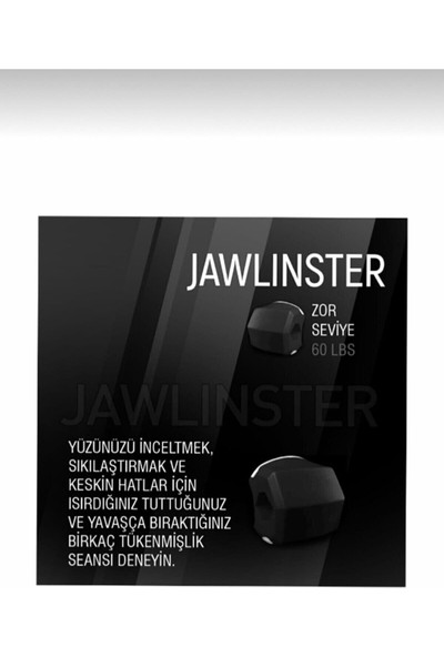 Jawlinster Çene Egzersiz Topu Zor Seviye
