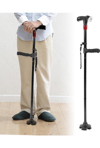 Katlanabilir Işıklı Baston