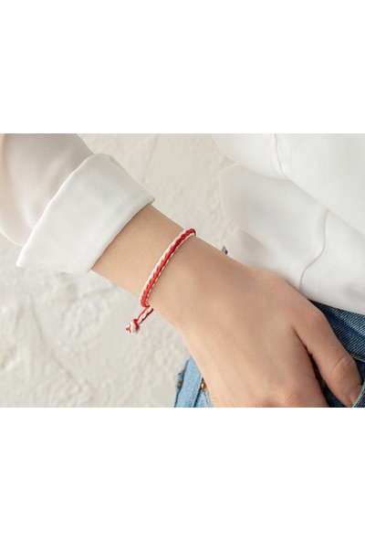 English Home Martenitsa 4 Bıleklık Xl Kırmızı Beyaz English Home Martenitsa 4 Bıleklık Xl Kırmızı Beyaz