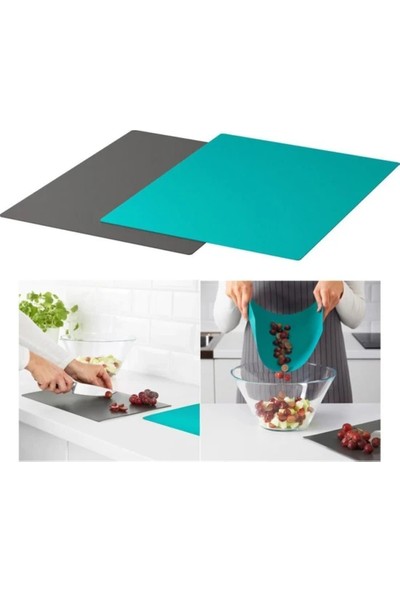 Finfurdela Esnek Kesme Tahtası 2 Adet 28X36 cm