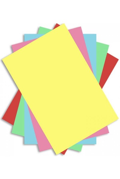 Cmk A4 Renkli Fotokopi Kağıdı 80GSM 50'li Paket