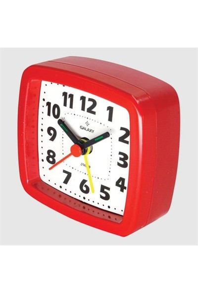 Turuncix Transformacion Mini Alarmlı Kırmızı Masa Saati 716909 Turuncix Transformacion Mini Alarmlı Kırmızı Masa Saati 716909