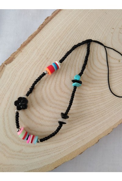 Nas Aksesuar Charm Siyah Renk Mini