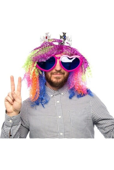 Turuncix Pembe Renk Mega Boy Jumbo Kalp Şekilli Parti Gözlüğü Turuncix Pembe Renk Mega Boy Jumbo Kalp Şekilli Parti Gözlüğü