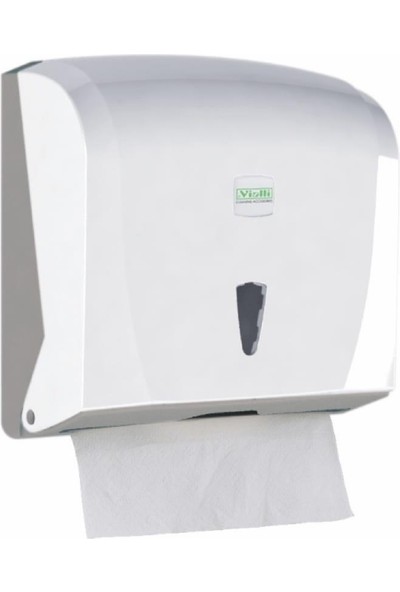 Omnipazar Vialli K20 Z Katlı Kağıt Havlu Dispenseri 200'lü Beyaz Omnipazar Vialli K20 Z Katlı Kağıt Havlu Dispenseri 200'lü Beyaz