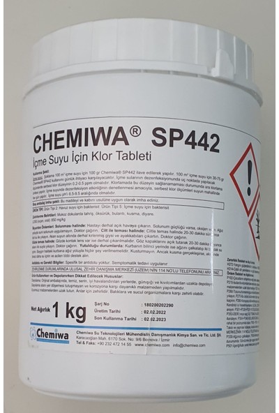 Oi Chemical Energy Klortablet Multı Dezenfektan Oi Chemical Energy Klortablet Multı Dezenfektan