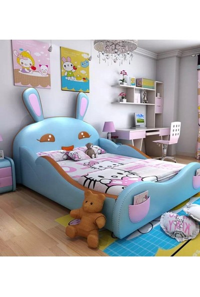 Montessori 120X200 Tavşan Çocuk Yatağı