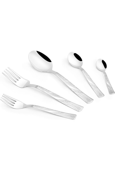 Gökdil Zen 60 Parça 12 Kişilik Çatal Kaşık Takımı