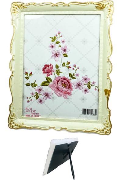 Masaüstü Eskitme Fotoğraf Çerçevesi 15 x 21 cm