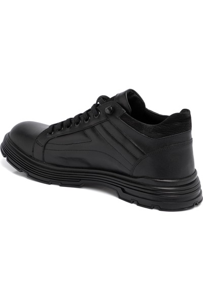 Tergan Siyah Deri Erkek Bot 55459A43 Tergan Siyah Deri Erkek Bot 55459A43