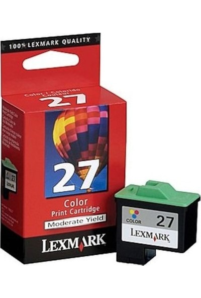 Lexmark 27-10NX227E Orjinal Renkli Kartuş Lexmark X1100/X1110 Lexmark 27-10NX227E Orjinal Renkli Kartuş Lexmark X1100/X1110