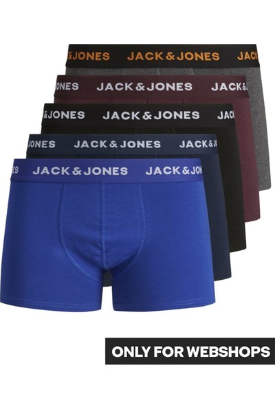 Jack & Jones Erkek Black Boxer