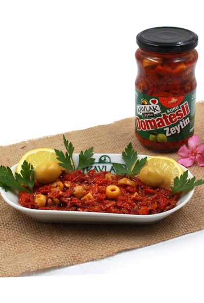 Kavlak Zeytin Kavlak Kuru Domatesli Yeşil Zeytin 350 gr Kavlak Zeytin Kavlak Kuru Domatesli Yeşil Zeytin 350 gr