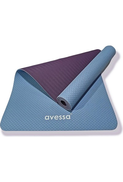 Avessa Profesyonel Tpe Yoga Mat 0.60 mm Outdoor Pilates Minderi Avessa Profesyonel Tpe Yoga Mat 0.60 mm Outdoor Pilates Minderi