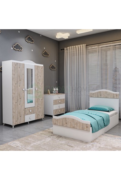 Garaj Home Nefes Genç Odası Takımı- Garaj Home Nefes Genç Odası Takımı-