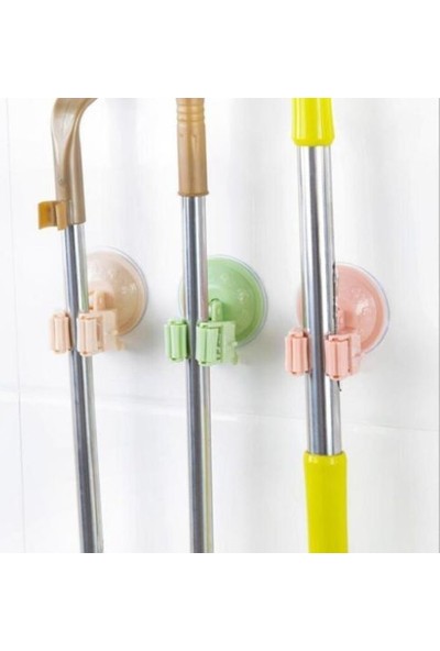 Uray Toptan Vantuzlu Fırça ve Mop Tutucu 2 Adet Uray Toptan Vantuzlu Fırça ve Mop Tutucu 2 Adet