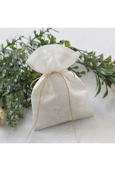 Bimotif Krem Osmanlı Ipeği Kese 9 x 12 cm 100'lü Bimotif Krem Osmanlı Ipeği Kese 9 x 12 cm 100'lü