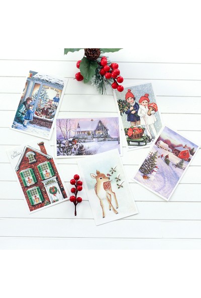 Bimotif Kartpostal, Yılbaşı 6 Adet