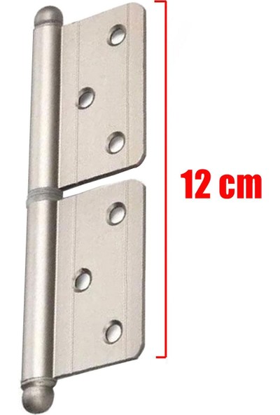 Nzb Yönsüz Cerman Menteşe Saten 12 cm Nzb Yönsüz Cerman Menteşe Saten 12 cm