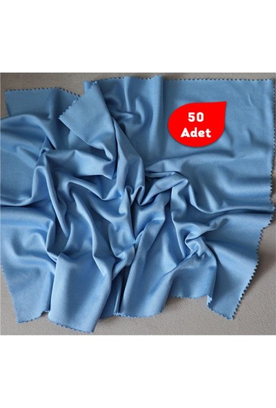 Larimar 50 Adet Mikrofiber Sihirli Cam ve Ayna Temizlik Bezi 40 x 40 cm Mavi Larimar 50 Adet Mikrofiber Sihirli Cam ve Ayna Temizlik Bezi 40 x 40 cm Mavi