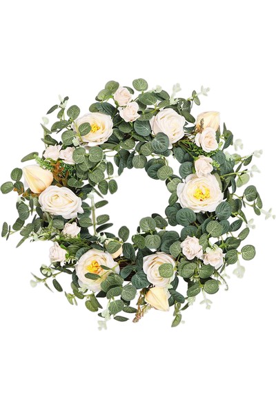 Ashley 40 cm Ön Kapı Çelenk Bahar Çelenk Düğün Çiçek Okaliptüs Çelenkleri (Yurt Dışından) Ashley 40 cm Ön Kapı Çelenk Bahar Çelenk Düğün Çiçek Okaliptüs Çelenkleri (Yurt Dışından)