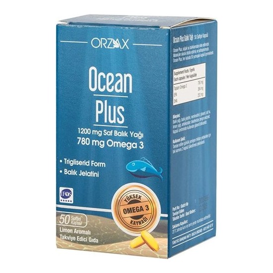 Ocean Plus 1200 Mg 50 Kapsül Fiyatı - Taksit Seçenekleri