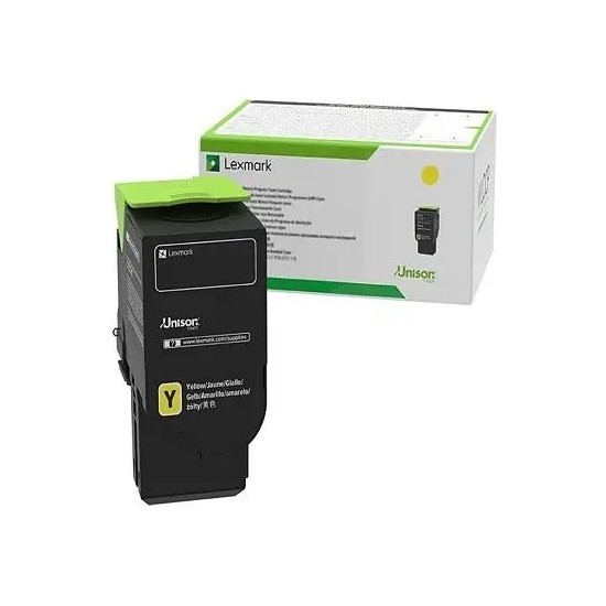 Lexmark 78C5UY0 Sarı Toner CS521/622 CX622/625 7000 Sayfa Fiyatı