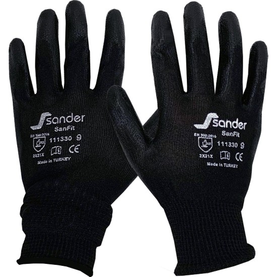 Sander Pu 111330 Montaj Eldiveni (10 Çift) (10 Numara) Fiyatı