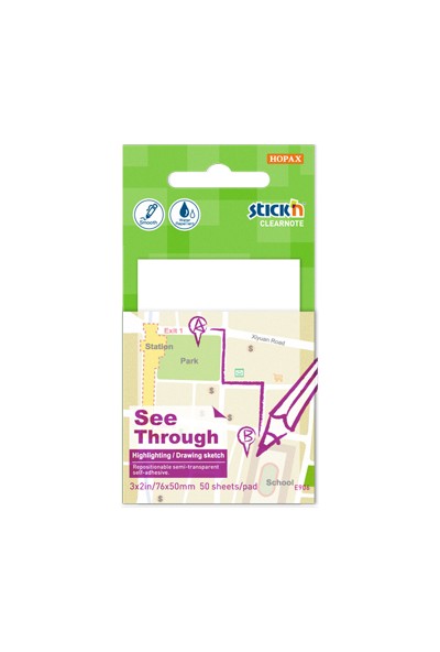 Hopax Stıckn 76X51 Yarı Saydam Neon Beyaz 50 Yaprak (21708) Gıpta Hopax Stıckn 76X51 Yarı Saydam Neon Beyaz 50 Yaprak (21708) Gıpta
