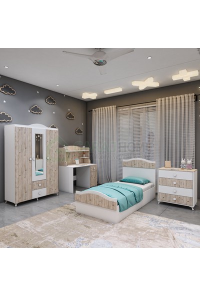 Garaj Home Nefes Genç Odası Takımı- Garaj Home Nefes Genç Odası Takımı-