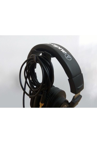 Kulaklık Stand Kablo Tutucu Organik Plastik Aparat