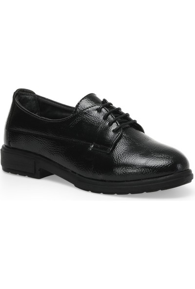 Polaris 320042R.Z 2pr Siyah Kadın Oxford Ayakkabı