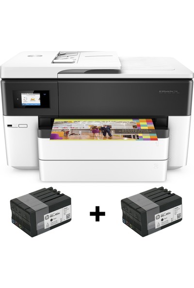 Hp Officejet Pro 7740 Geniş Format All-In-One A3 Yazıcı (Kartuş Hediyeli) Hp Officejet Pro 7740 Geniş Format All-In-One A3 Yazıcı (Kartuş Hediyeli)