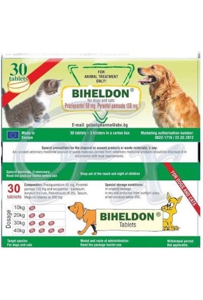 Biheldon Bağırsak Rahatlatıcı Iç Parazit Biheldon Bağırsak Rahatlatıcı Iç Parazit