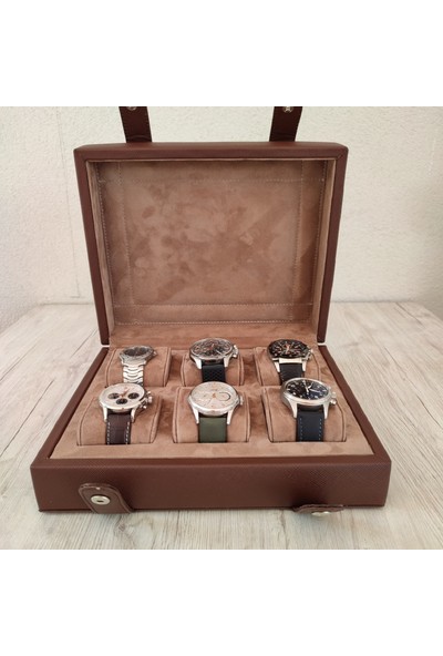 Onywatch Deri Saat Kutusu / Çoklu Saat Kutusu / Saat Saklama Kutusu / Luxury Watch Box / Watch Case / Watch Storage Box Onywatch Deri Saat Kutusu / Çoklu Saat Kutusu / Saat Saklama Kutusu / Luxury Watch Box / Watch Case / Watch Storage Box