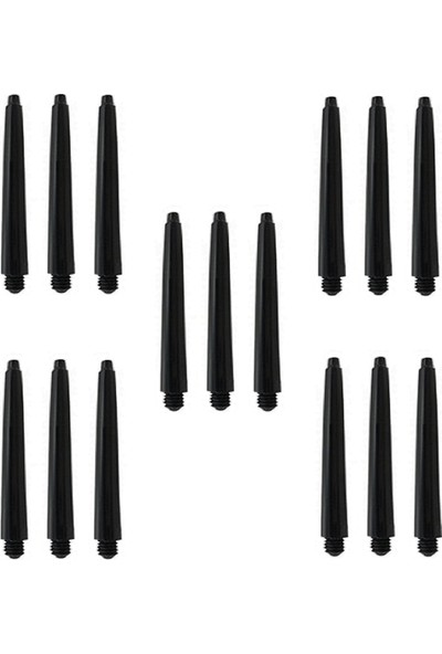 Dartsan 5 Set (15 Adet) 41MM Dartsan Nylon Dart Şaft-Shaft. Siyah Dartsan 5 Set (15 Adet) 41MM Dartsan Nylon Dart Şaft-Shaft. Siyah