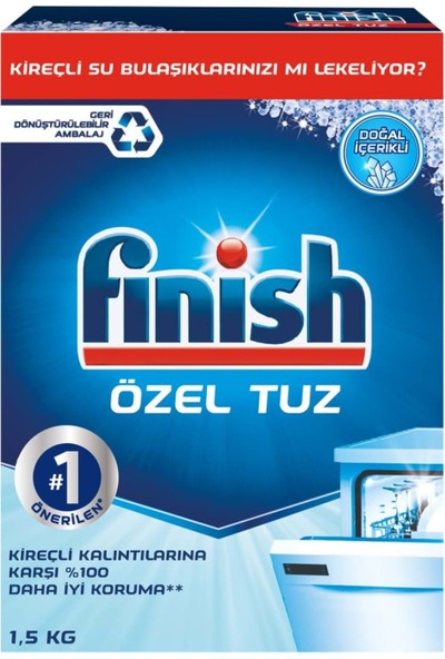 Finish 1.5 kg Bulaşık Makinesi Tuzu Finish 1.5 kg Bulaşık Makinesi Tuzu