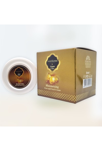 Avantgarde Argan Yağlı Nemlendirici Yüz ve Boyun Dekolte Kremi Argan Oil Moisturising Face Neck Decollete Cream Avantgarde Argan Yağlı Nemlendirici Yüz ve Boyun Dekolte Kremi Argan Oil Moisturising Face Neck Decollete Cream