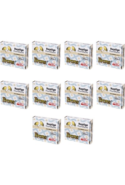 Brons BR-151 Raptiye 30 Lu 10 KUTU(300 Adet) Brons BR-151 Raptiye 30 Lu 10 KUTU(300 Adet)