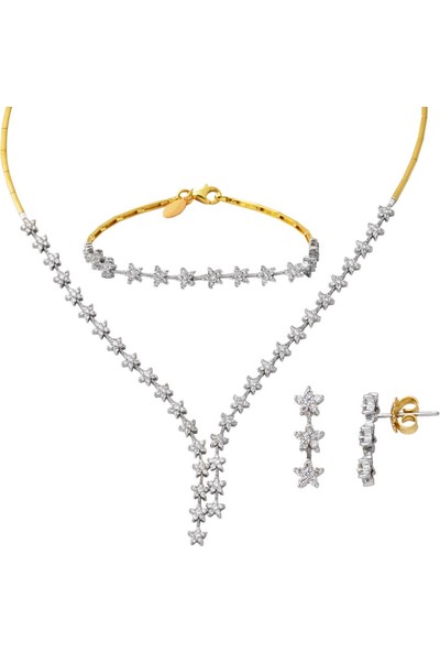 Label Yıldız 14 Ayar Altın Takı Seti Label Yıldız 14 Ayar Altın Takı Seti