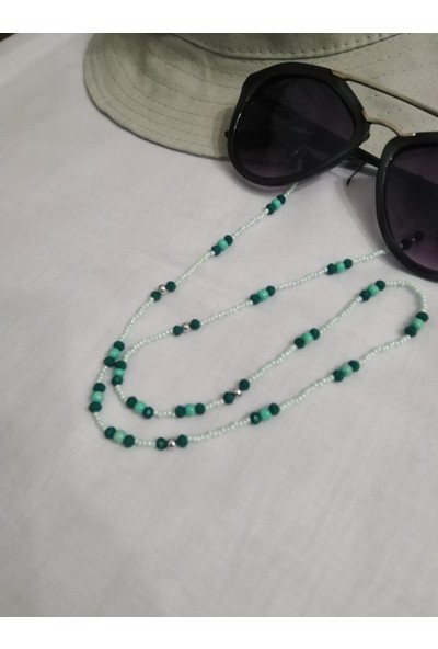 Nas Aksesuar Gözlük Askısı Yeşil Renk