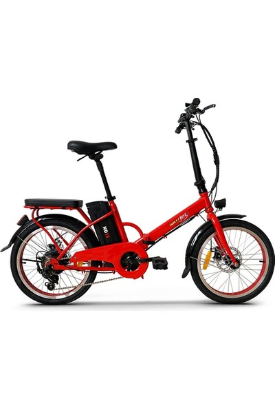 Skyjet ND15 Kırmızı Elektrikli Bisiklet