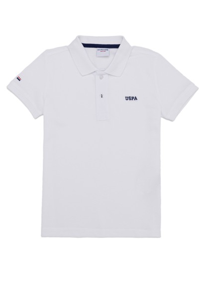 U.S. Polo Assn. Erkek Çocuk Beyaz T-Shirt 50251776-VR013 U.S. Polo Assn. Erkek Çocuk Beyaz T-Shirt 50251776-VR013