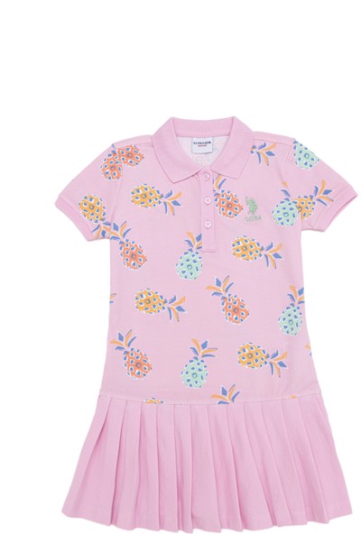 U.S. Polo Assn. Kız Çocuk Örme Elbise 50246793-VR211